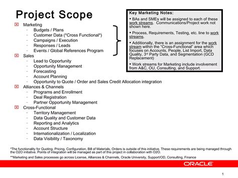 Oracle Project Overview Ppt