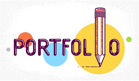 대신 문자 I 예술과 디자인 갤러리 개념 벡터 개념 창조적 인 로고 또는 특별한 글꼴로 만든 포스터 대신 연필 포트폴리오 단어 개념에 대한 스톡 벡터 아트 및 기타 이미지