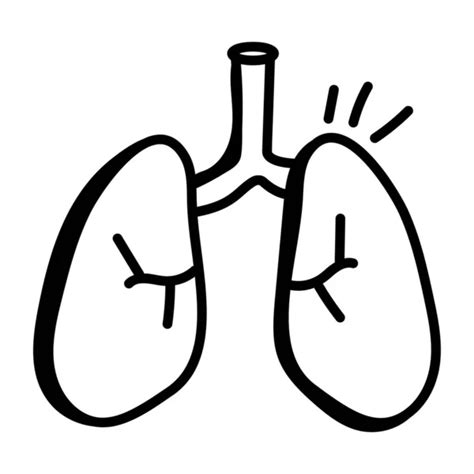 Vector Illustration Cartoon Icon Lungs Stock Vector By ©smashingstocks
