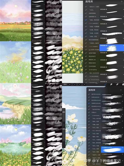 【油画笔刷】｜全套笔刷无偿分享｜超顺滑 知乎