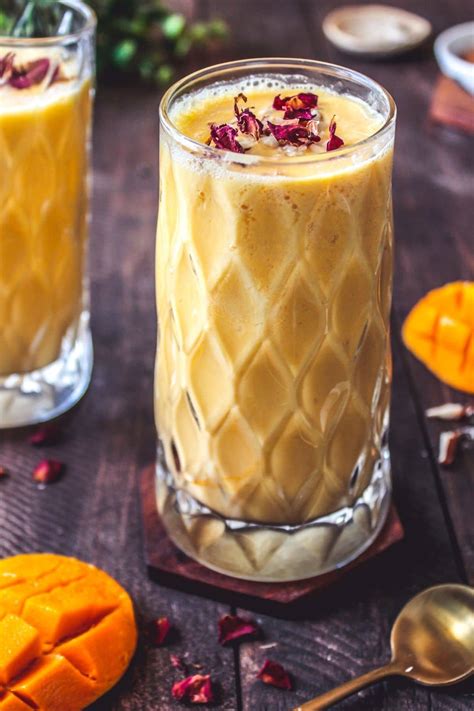 Mango Lassi Traditional Indian Yogurt Drink Cooking The Globe