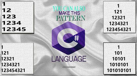 Number Pattern 3 In C Language C Programming C Language Tutorial