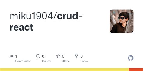 GitHub Miku Crud React