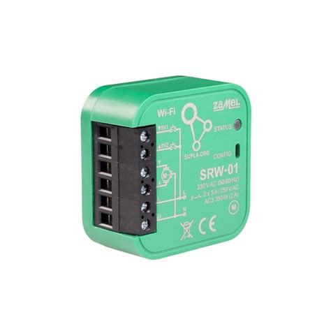 Zamel Wi Fi Roller Shutter Controller Type Srw 01 Supla Merxu