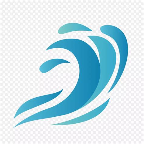 蓝色卡通海浪矢量图PNG图片素材下载 图片编号aqnjjjbq 免抠素材网