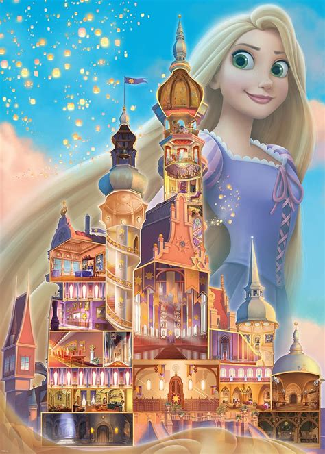 Ravensburger Disney Castle Collection Rapunzel 1000 Piece Jigsaw