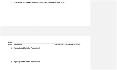 Solved 1 Using The Information In The Following Table