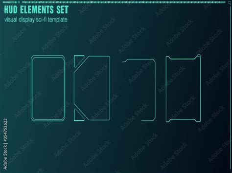 Interface Elements Hud Ui Gui Vector Callout Titles Set Futuristic Callout Bar Labels