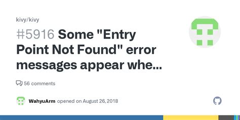 some entry point not found error messages appear when playing music