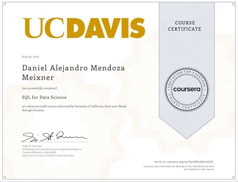 Daniel M On Linkedin Sql For Data Science