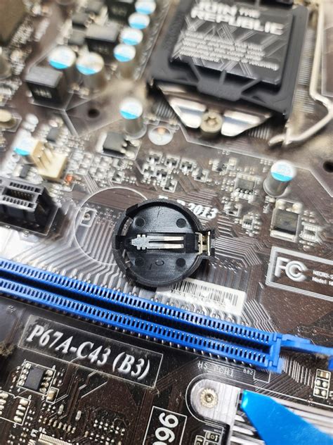 진주컴퓨터수리 메인보드 건전지 소켓 교체 네이버 블로그