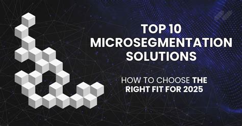 Top 10 Microsegmentation Solutions And How To Choose The Right Fit For 2025