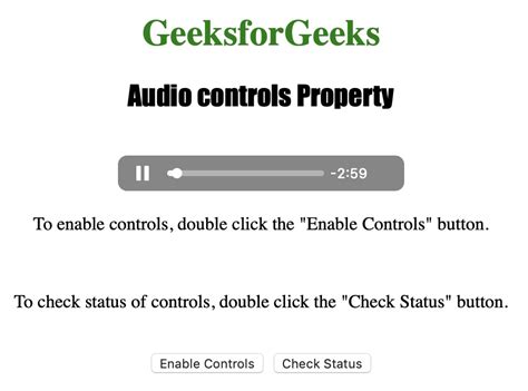 Html Audio Controls用法及代码示例 纯净天空