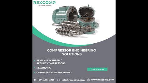 York Mts Compressor Overhauling Chiller Compressor Overhaul Youtube