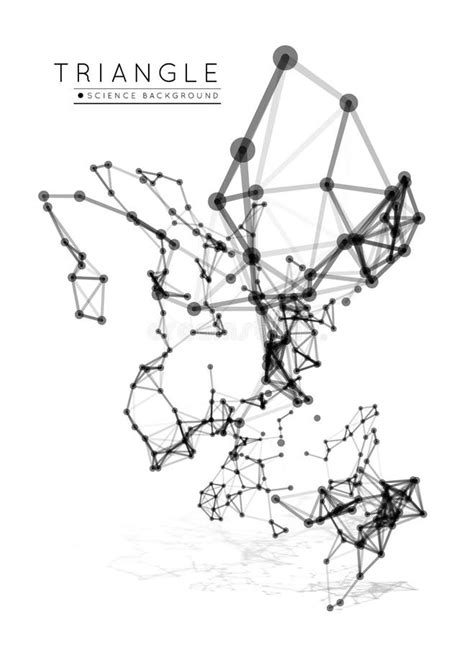 Abstract Network Connection Background Stock Vector Illustration Of Concept Chemist 48782339