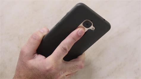 Demonstration Of A Fingerprint Sensor On A Smartphone Stock Video At Vecteezy