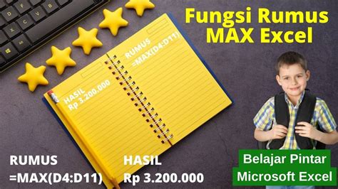 Rumus Max Excel Beserta Contohnya
