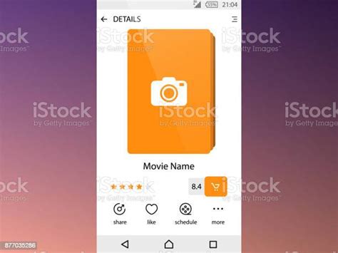 영화 인터페이스 모바일 애플 리 케이 션 시네마 티켓 서비스 웹 배너 웹 사이트 정보 그래픽에 대 한 현대 개념 크리에이 티브 플랫 디자인 벡터 일러스트 레이 션 그래픽
