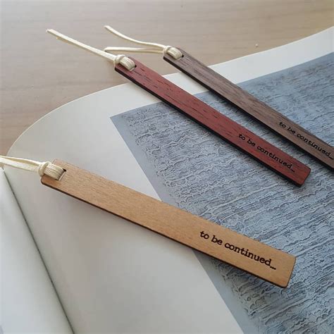 나무 책갈피 Set 아이디어스