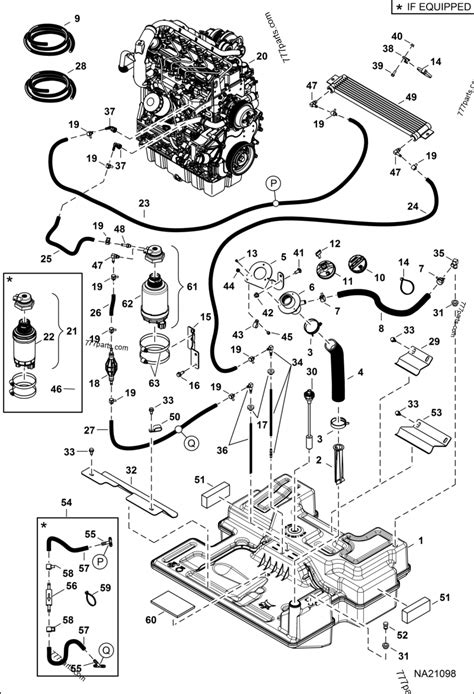 Engine And Attaching Parts Fuel System Loaders Bobcat T650 T1ml11001