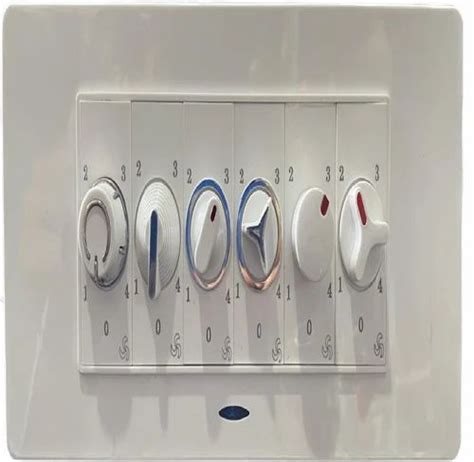6 Module Modular Switch Plate With Indicator At 62 Piece In Indore ID 2852421262797