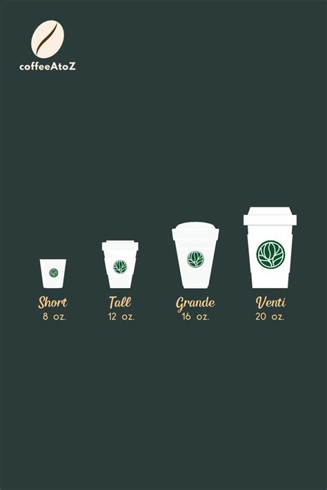 What Are Starbucks Coffee Sizes At Charlotte Hudson Blog