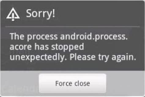 Solved How Do I Fix The Process Androidprocessacore Has Stopped