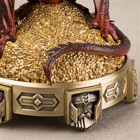 The Hobbit Smaug Incense Burner 10 Figure By Noble Collection