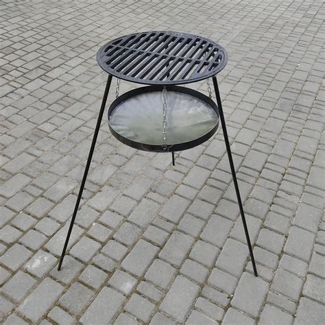 Сковорода з кришкою на високих ніжках для вогню на природу садж: 635 ...