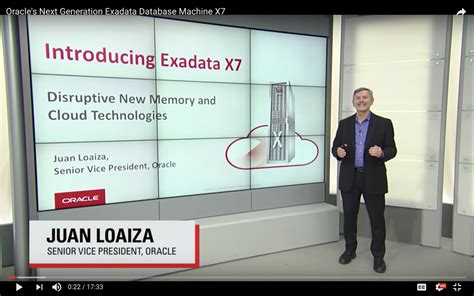 Introducing Oracle Exadata X 7