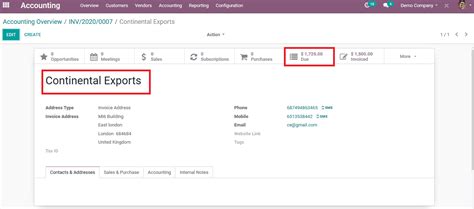 How To Manage Follow Up Option In Odoo 13
