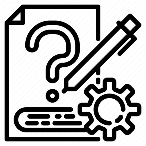 Problem Solving Questioning Diagnosis Management Solution Planning Icon Download On