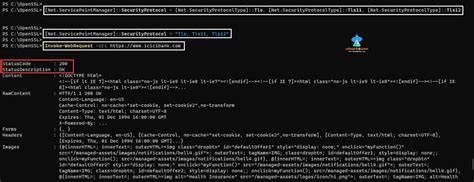 Powershell Invoke Webrequest The Request Was Aborted Could Not Create