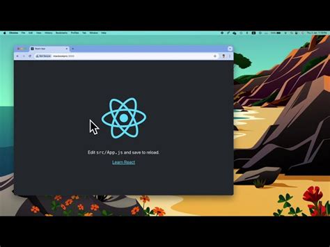 React Web App Development Setting Up Project Template