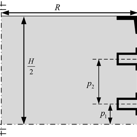 Schematic Of The Stiffened Cylindrical Shell And The Components Download Scientific Diagram