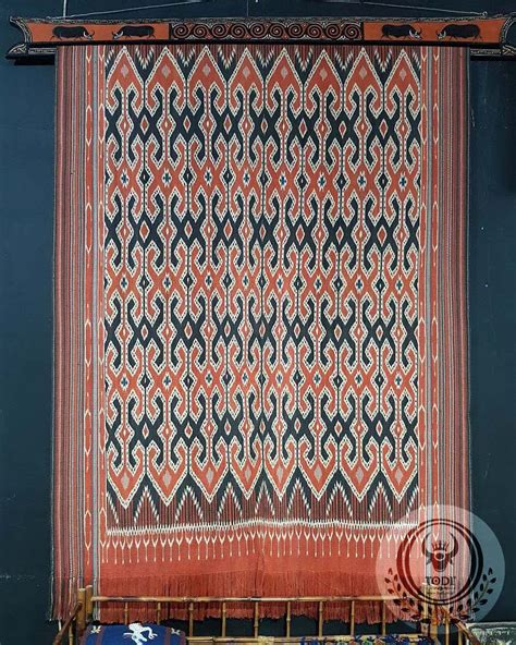 Jual Tenun Ikat Sekomandi Tossok Balekoan 107cmx150cm I Todi Shop