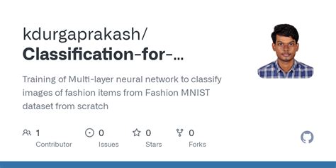 Github Kdurgaprakash Classification For Fashion Mnist From Scratch Training Of Multi Layer