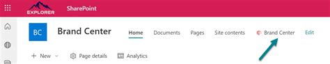 How To Create A Sharepoint Brand Center Hands On Sharepoint