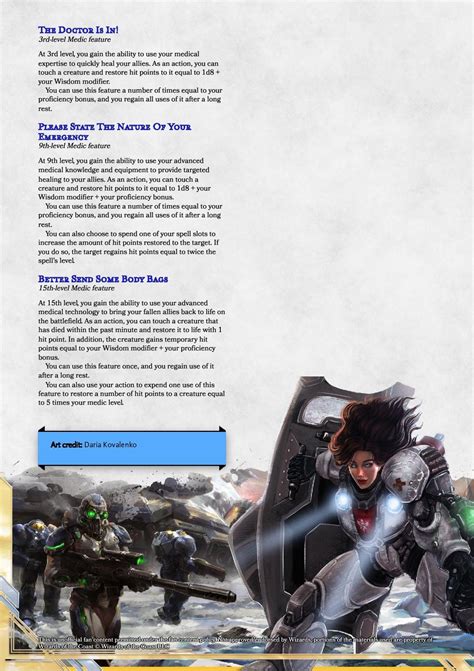 Commoner Subclasses R Dndhomebrew