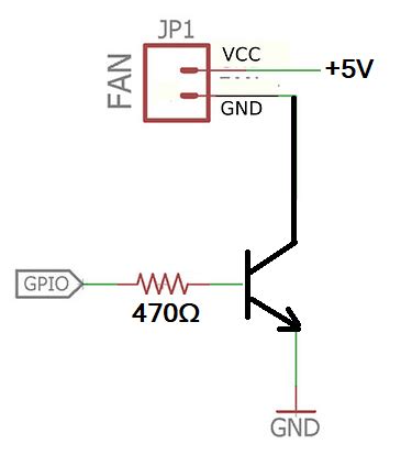Using An Arduino Promini PWM Pin To Drive A Small 5v Fan General