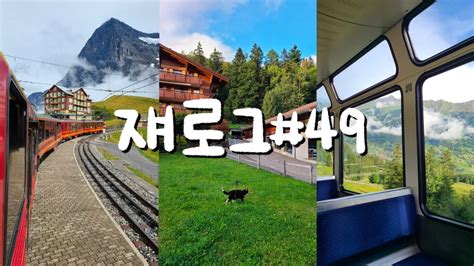 Vlog 서유럽 패키지 여행3 스위스 당일치기 융프라우에서 라면 먹기 치즈퐁듀 오일퐁듀 김치 신라면 🇨🇭 Youtube