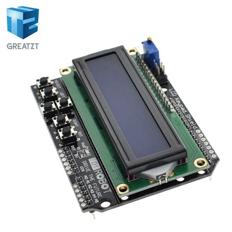 greatzt 1pcs lcd keypad shield lcd1602 lcd 1602 module display for