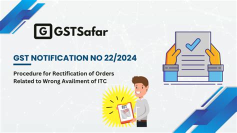 Procedure For Rectification Of Orders Related To Wrong Availment Of Itc