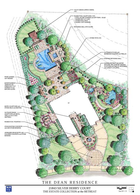 Conceptual Plan Landscape Architecture Shades Of Green Landscape