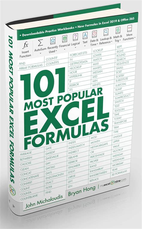 101 Most Popular Excel Formulas New 2021 Free Pdf Kingexcelinfo