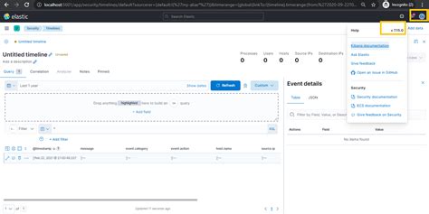 Kibana Crashes When A User Wants To See Event Details In Timeline