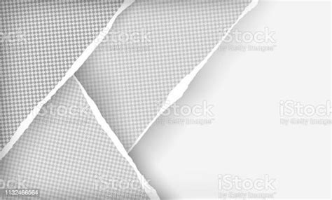 회색으로 메시지를 쓰는 경우에는 제곱 된 용지가 찢어진 용지입니다 가장자리에 대한 스톡 벡터 아트 및 기타 이미지 가장자리