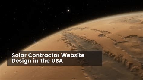 Solar Contractor Website Design In The Usa By Siddhi Shashtri Medium