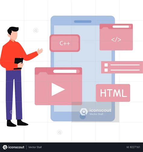 Best Programmer Is Explaining Coding Lines Illustration Download In Png And Vector Format