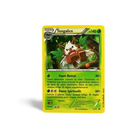 Carte Pokémon Tengalice PV XY Promo NEUF FR Cdiscount Jeux Jouets